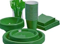 GRØNT SERVISE OG DEKORASJON TIL HVERDAGS OG FEST | FESTSTEMNING.NO